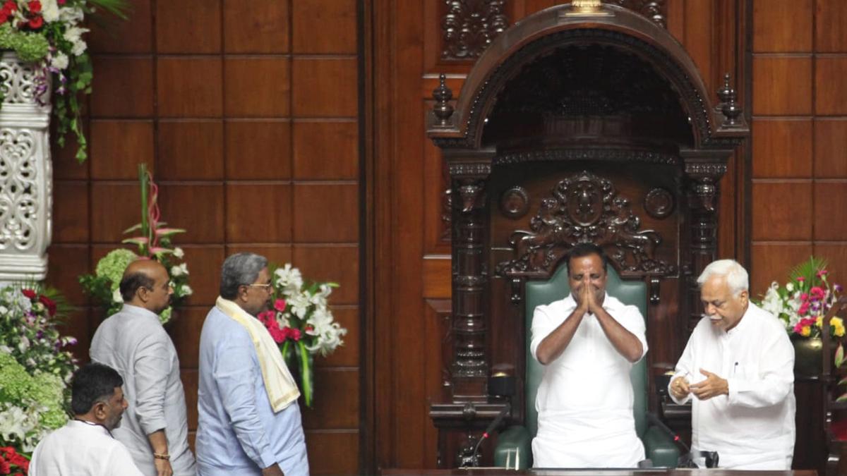U T Khader Unanimously Elected Speaker Of Karnataka Assembly The Hindu